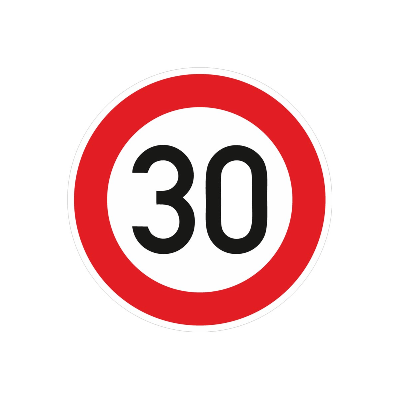 Verkehrszeichen VZ 274-30